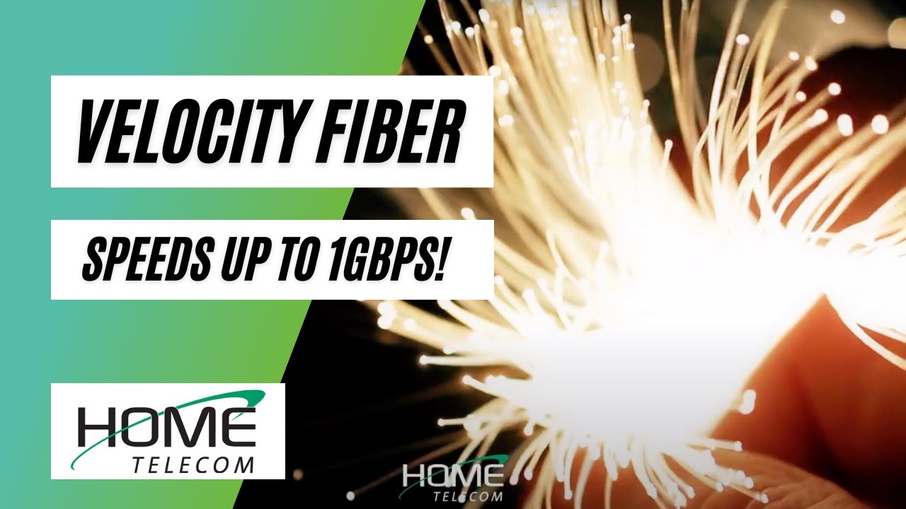 Velocity Fiber from Home Telecom - YouTube