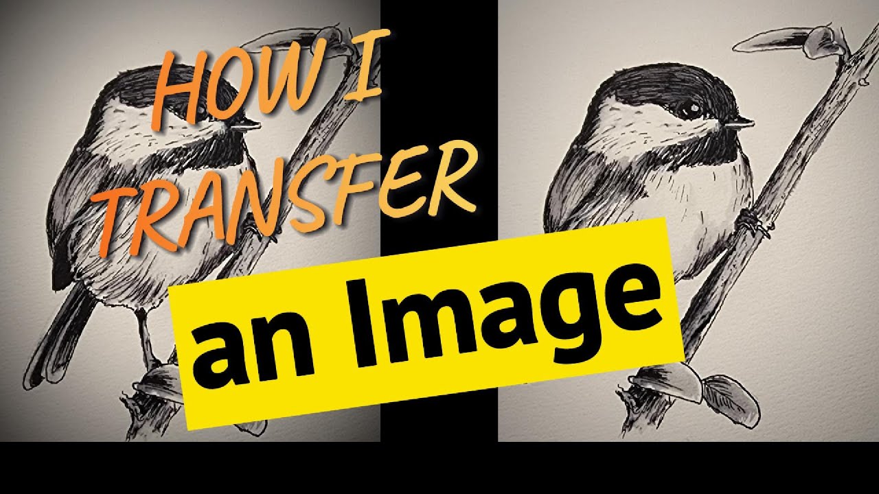 How I transfer an image - YouTube
