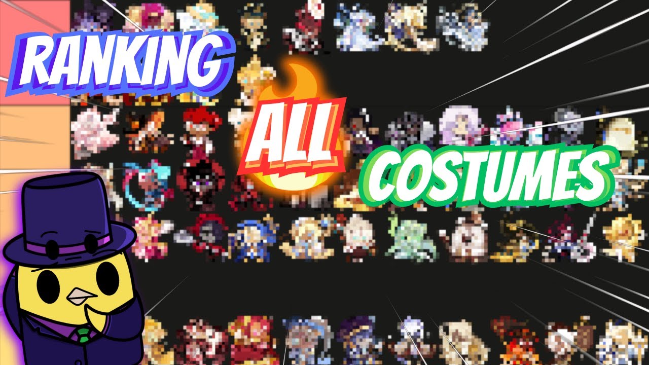 Ranking ALL Cookie Run Kingdom Costumes!!! | CRK - YouTube