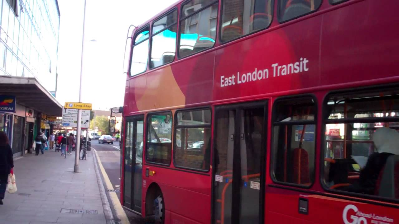 East London Transit Route EL2 WVL334 LX59DDL Wright Eclipse Gemini 2 ...