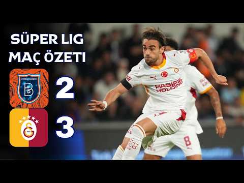 Başakşehir - Galatasaray | 2-3 | Maç özeti | Süper Lig 2026-27 | başakşehir galatasaray