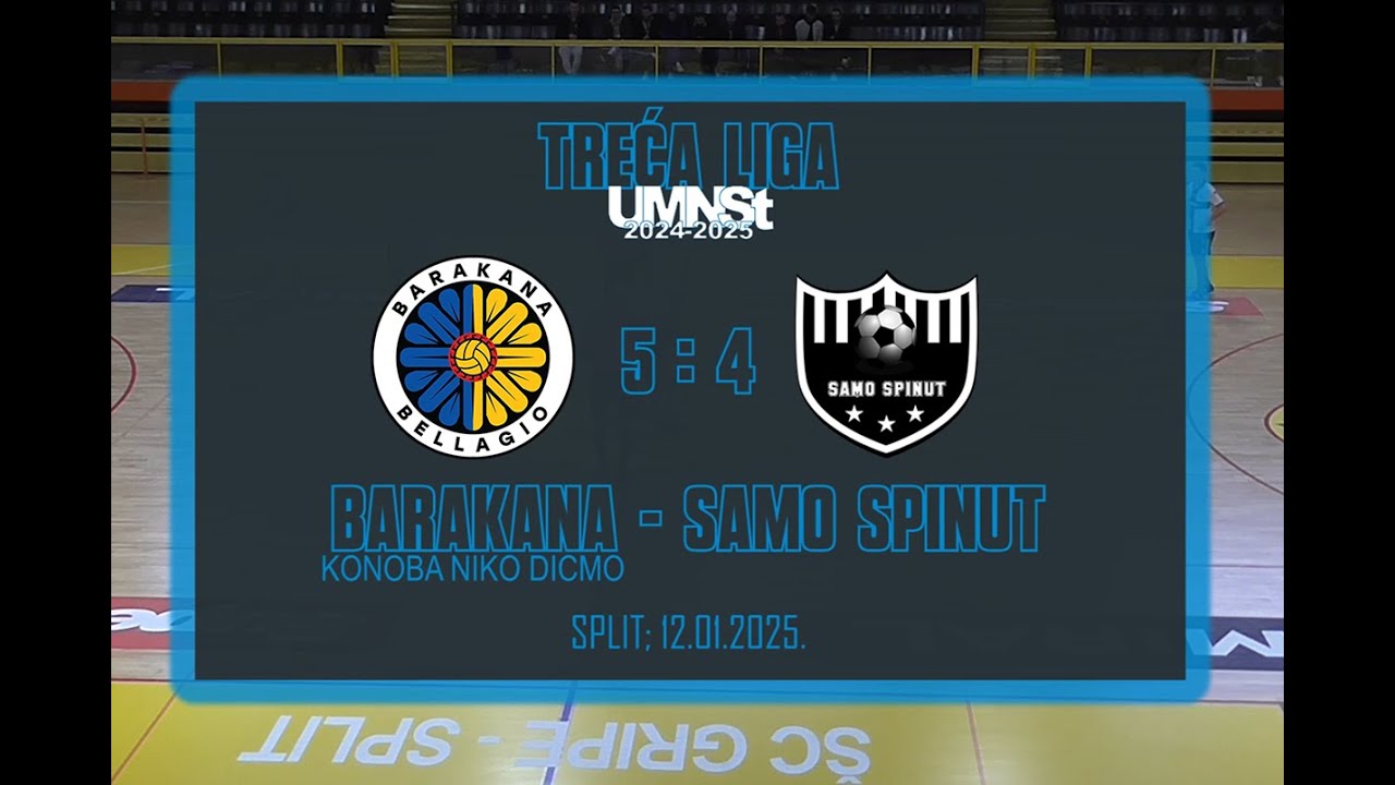 UMN_TV 3L_Barakana - Samo Spinut (Sažetak) - YouTube