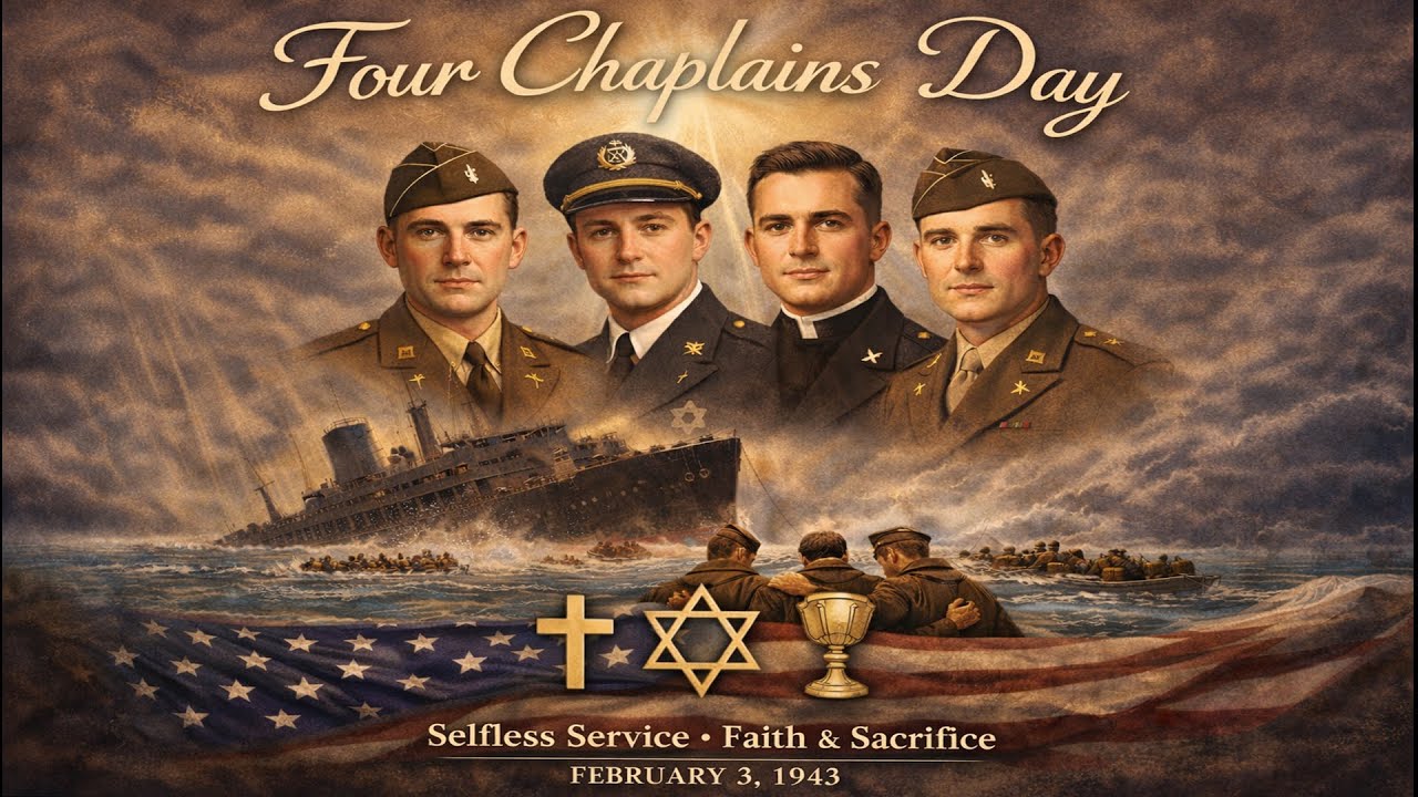 Four Chaplains Day 2026 - Chaplain Captains Career Course - Potter ...
