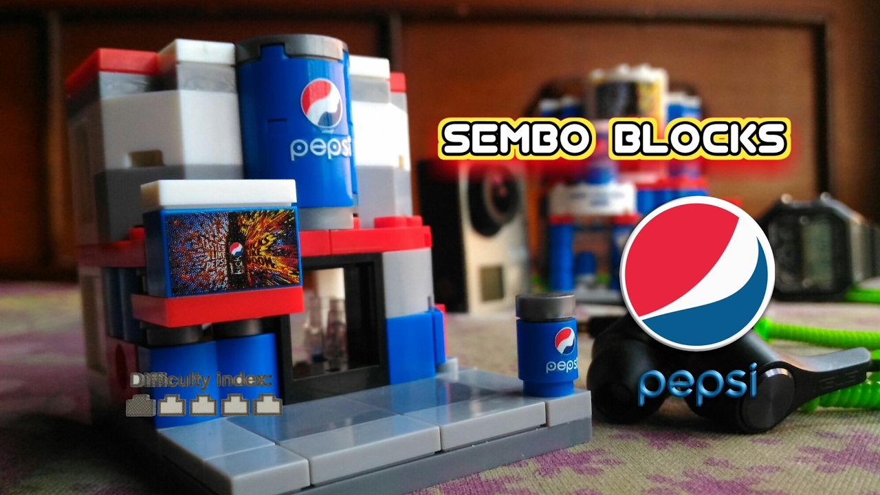 Sembo Blocks (LEGO Bootleg) - PEPSI LVL1 - YouTube