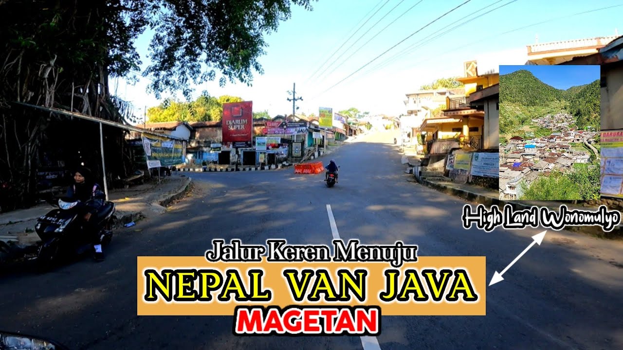 Jalur Menuju WISATA WONOMULYO | NEPAL VAN JAVA MAGETAN - YouTube
