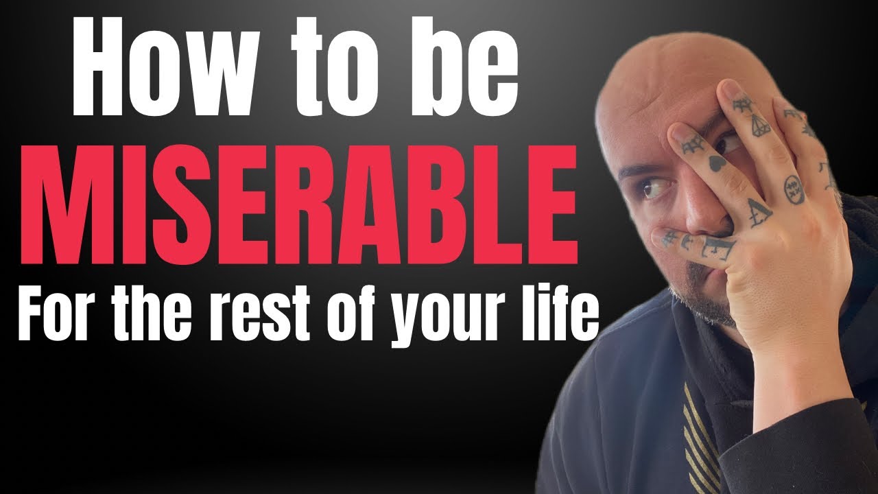 Daily Vid #17 | 4 Tips To Make Sure You Stay Miserable! | # ...