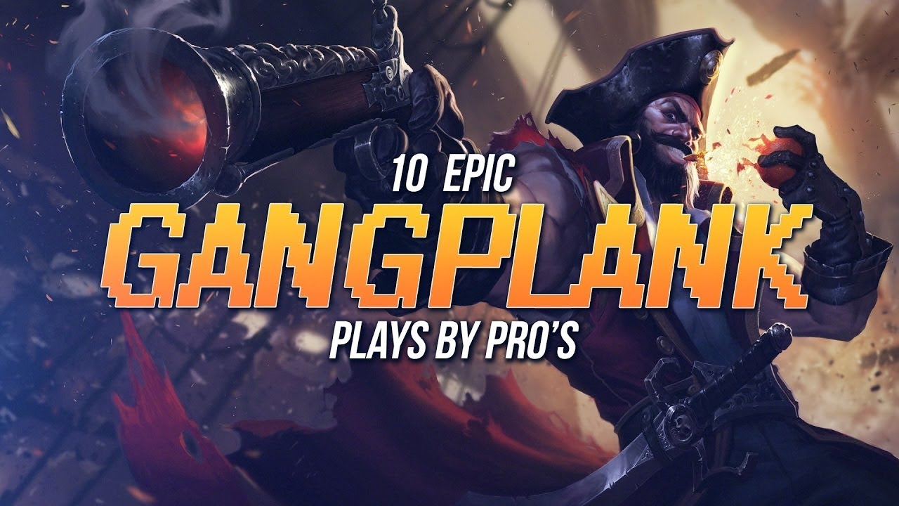 Gangplank on League of legends ranked - YouTube