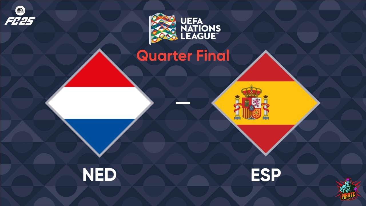 Netherlands vs. Spain | Quarter Final | UEFA Nations League | # ...