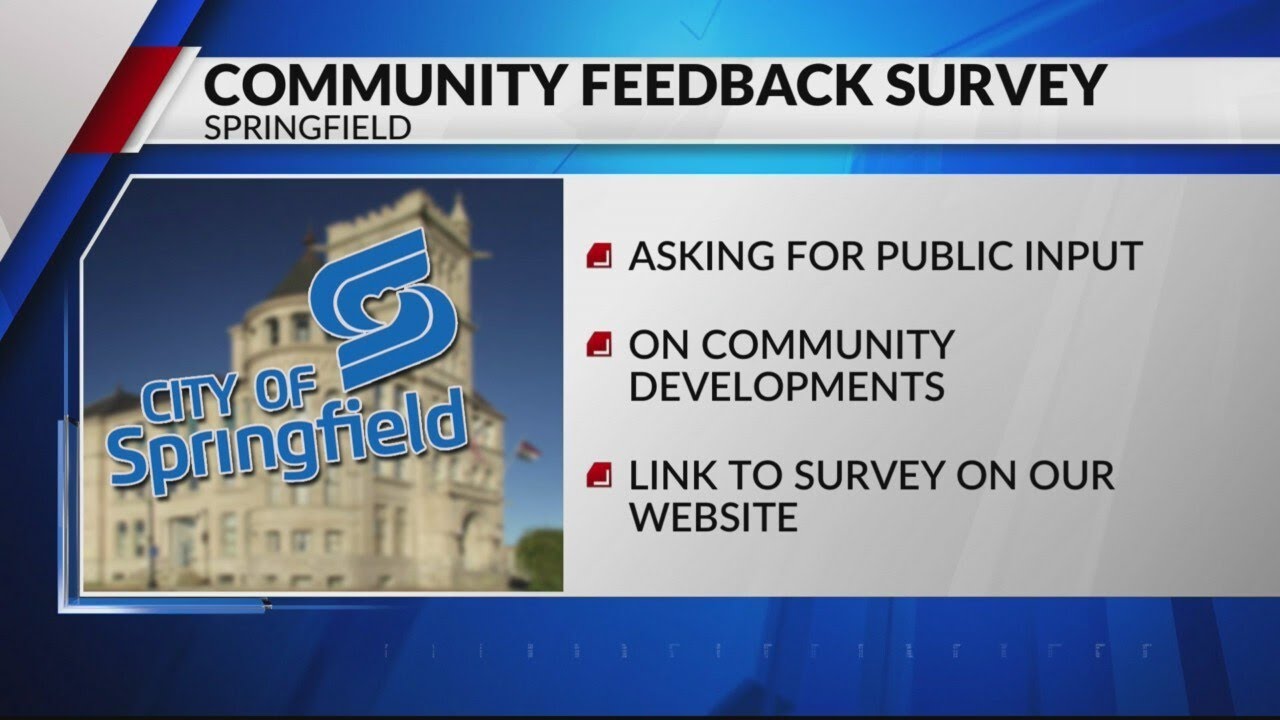 Springfield community asked to provide feedback on city needs - YouTube