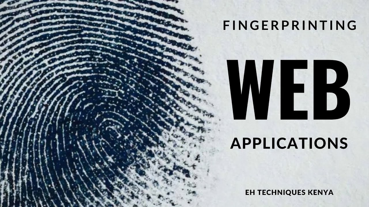 Fingerprinting Web Apps for successful Attacks - YouTube
