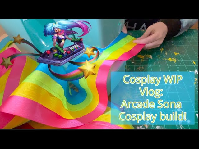 League Of Legends Arcade Sona Cosplay