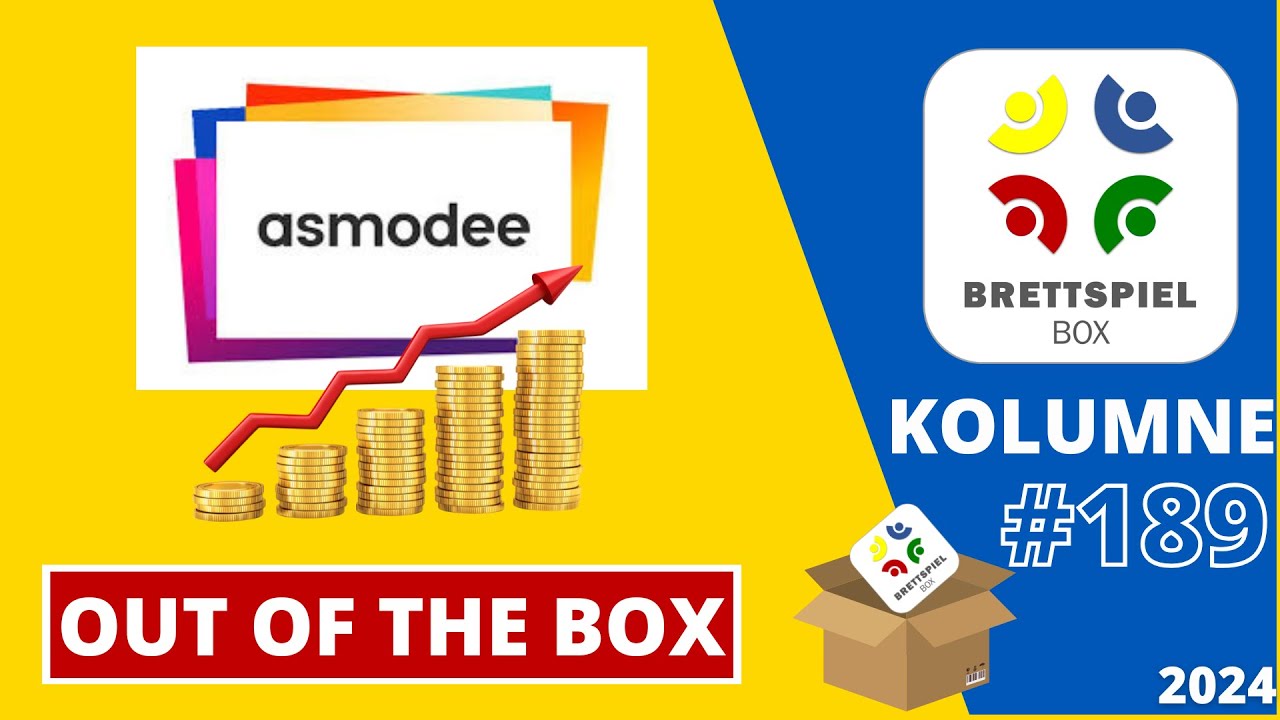 Brettspiel Kolumne der Brettspielbox Asmodee - YouTube