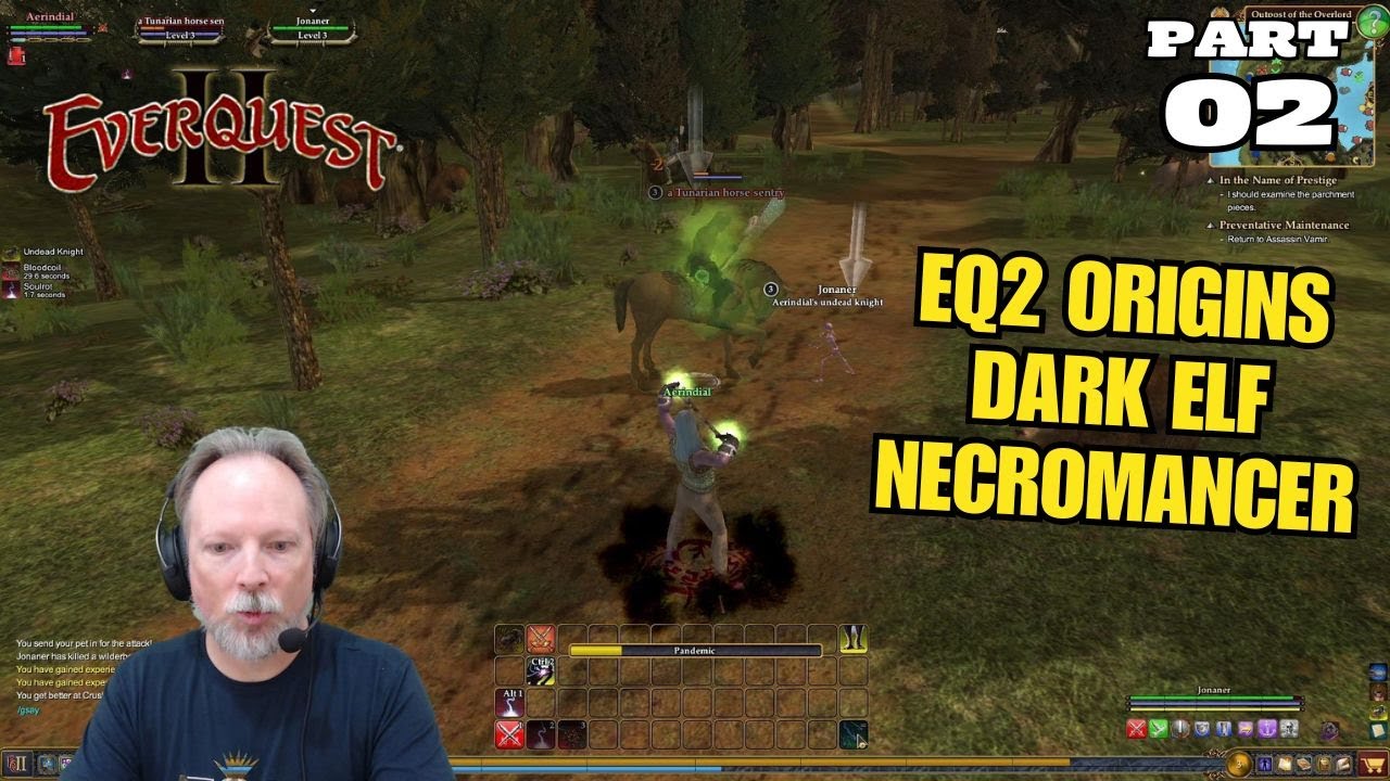 Renfail Plays EverQuest 2 Origins Server (Dark Elf Necromancer) - Part 2 - YouTube
