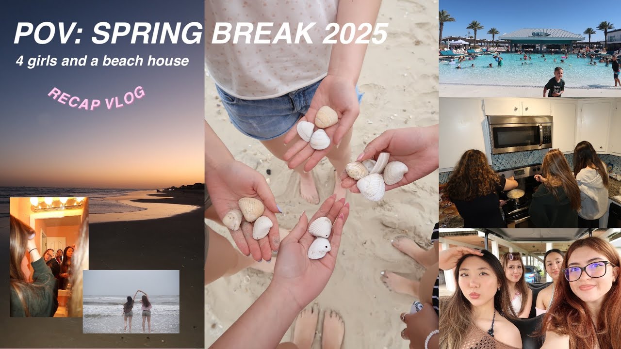 SPRING BREAK 2025 RECAP VLOG | GIRLS TRIP - YouTube