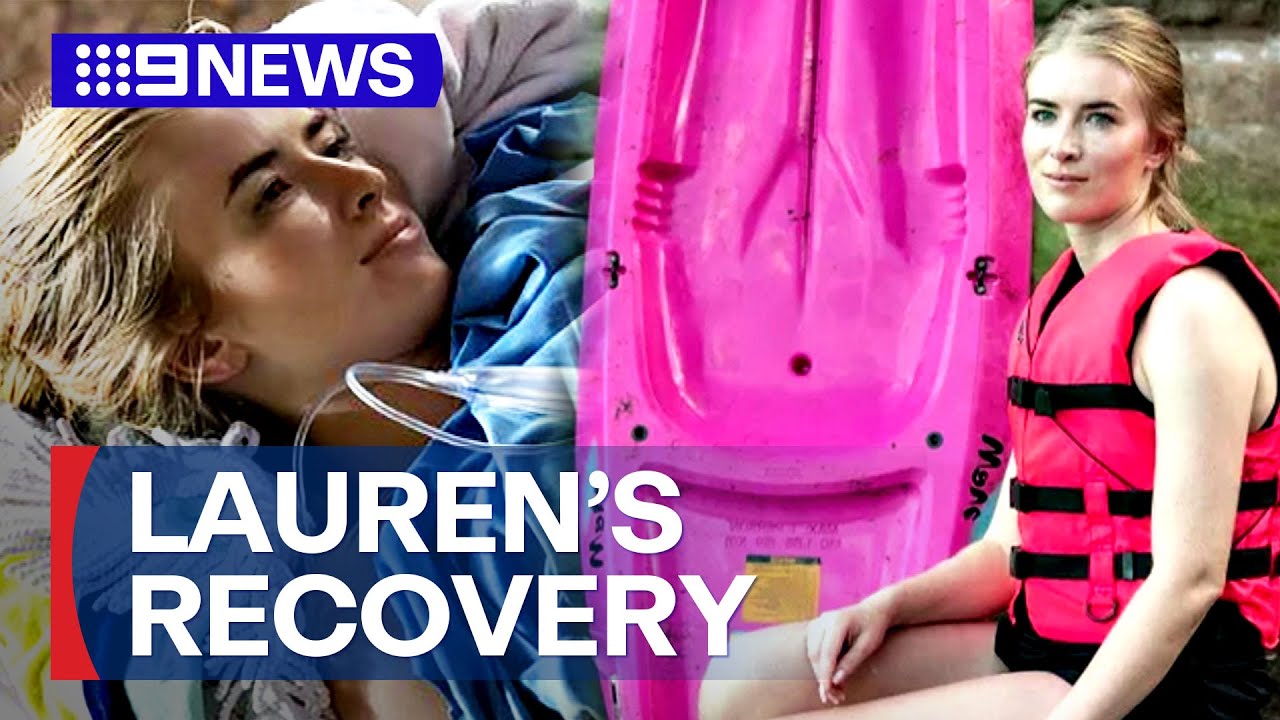 Sydney shark attack victim speaks from hospital bed | 9 News Australia ...