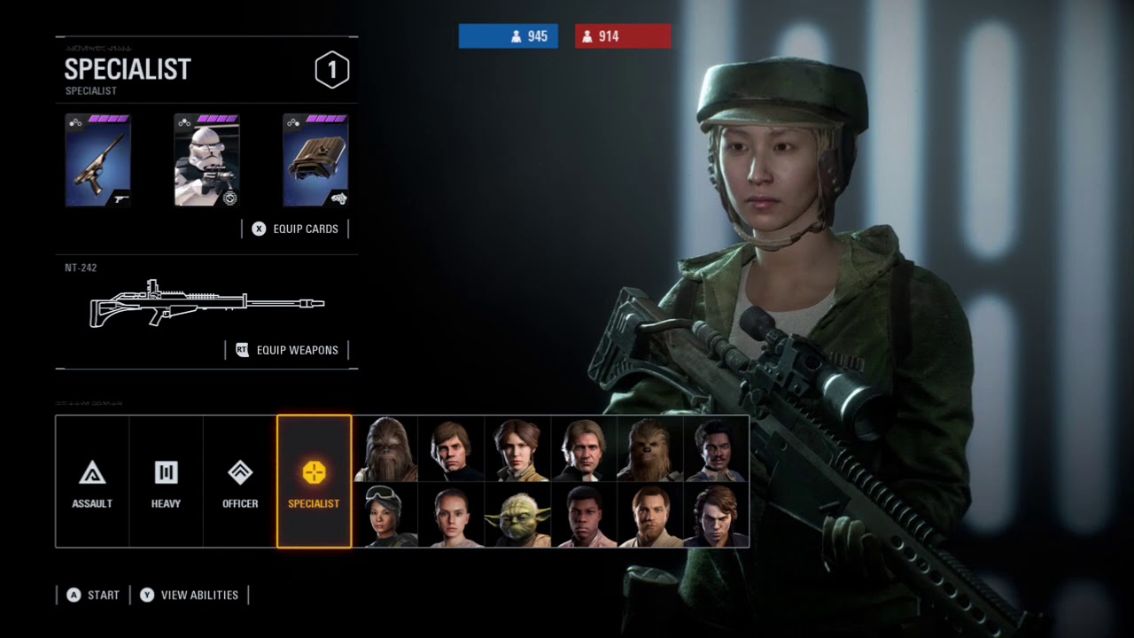 STAR WARS™ Battlefront™ II best sniper in the game - YouTube