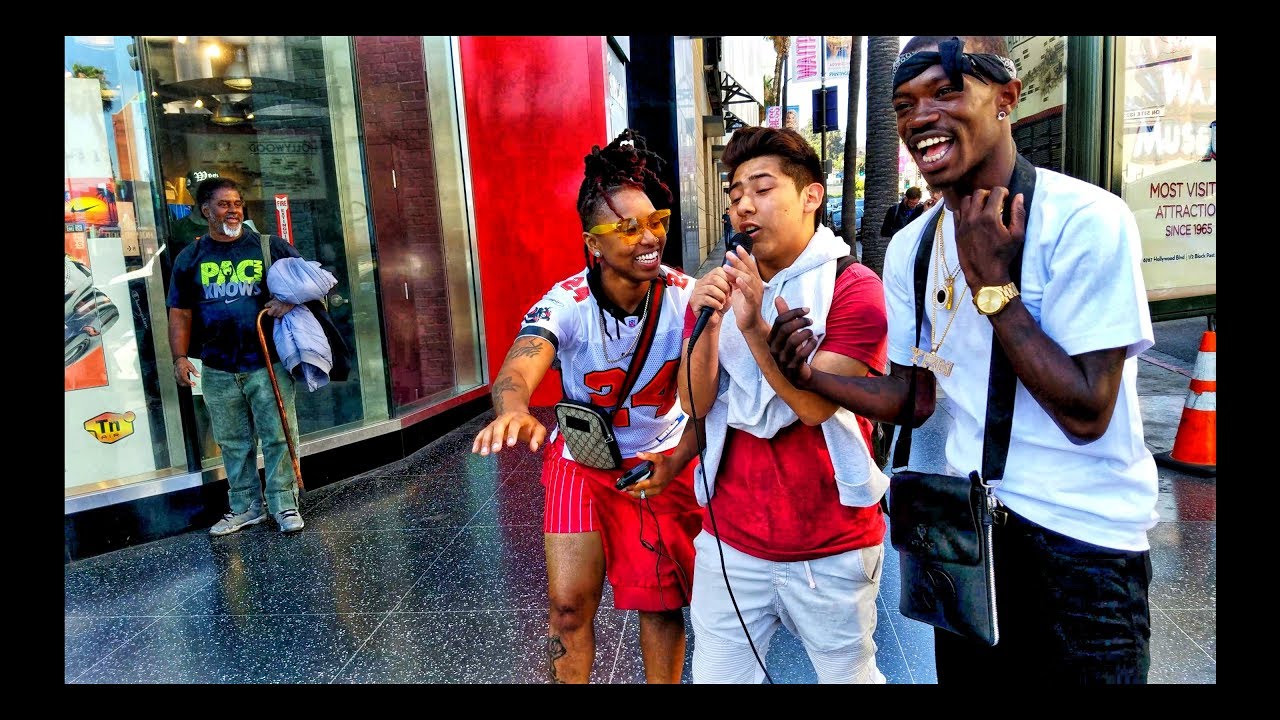 The Young Rapper | Advice From King Vvibe Moore | Freestyle | Hollywood ...