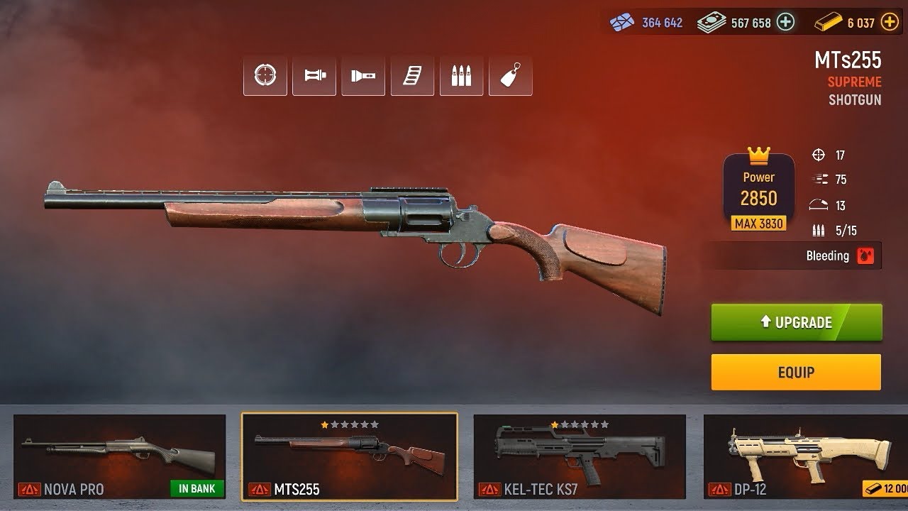 MTs-255 New Shotgun 💥 | Credit Upgrade cost| Best Shotgun 🤯| Modern Ops ...