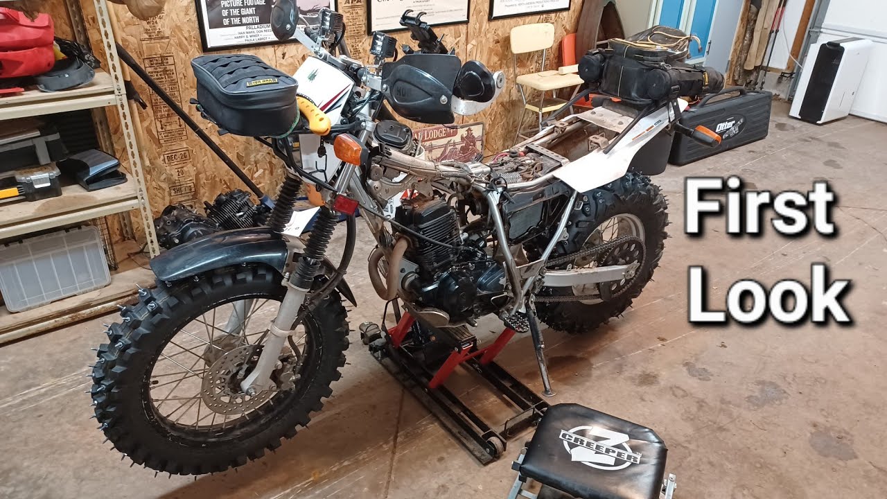 Starting the Teardown - Yamaha TW200 Dual Sport - YouTube