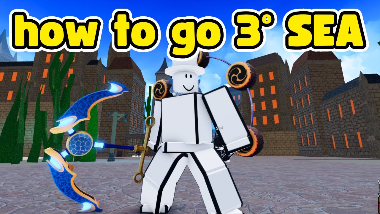 how to go to the third sea in king legacy - YouTube