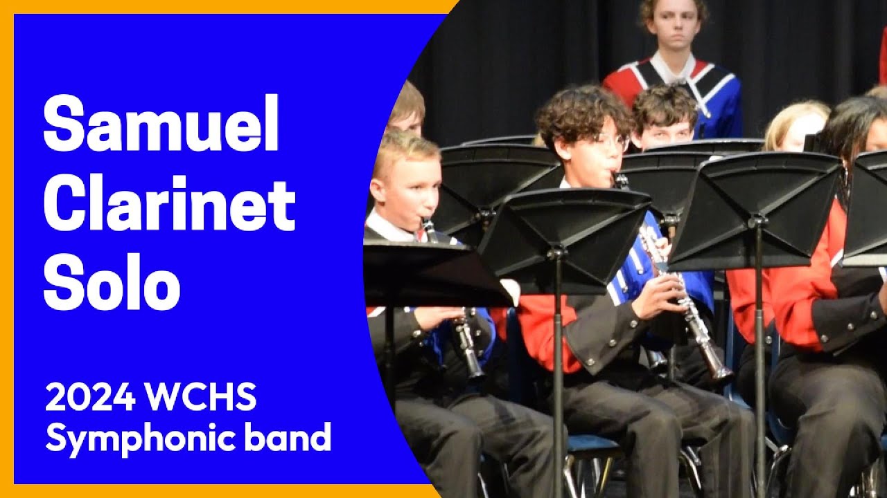 Samuel Solo 2024 WCHS band - YouTube