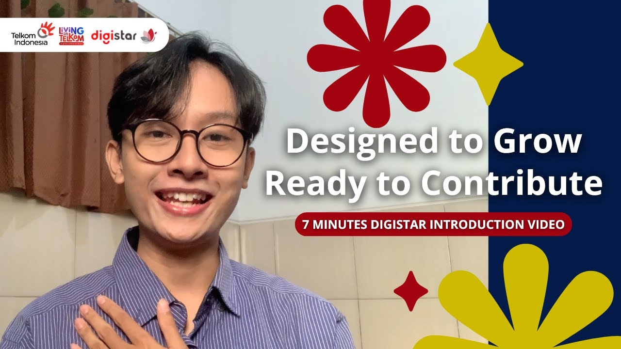 Designed to Grow, Ready to Contribute | Video Resume Digistar Intern ...