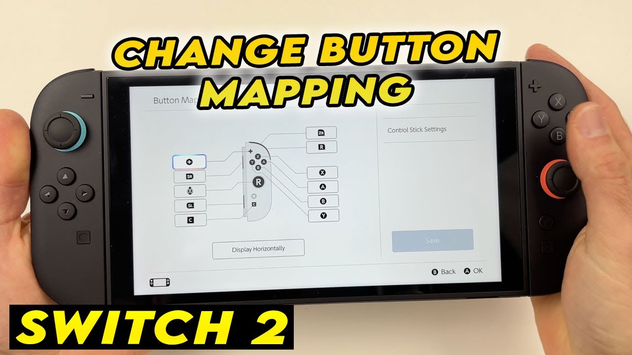 How to Change the Controller's Buttons Mapping on the Nintendo Switch 2 ...