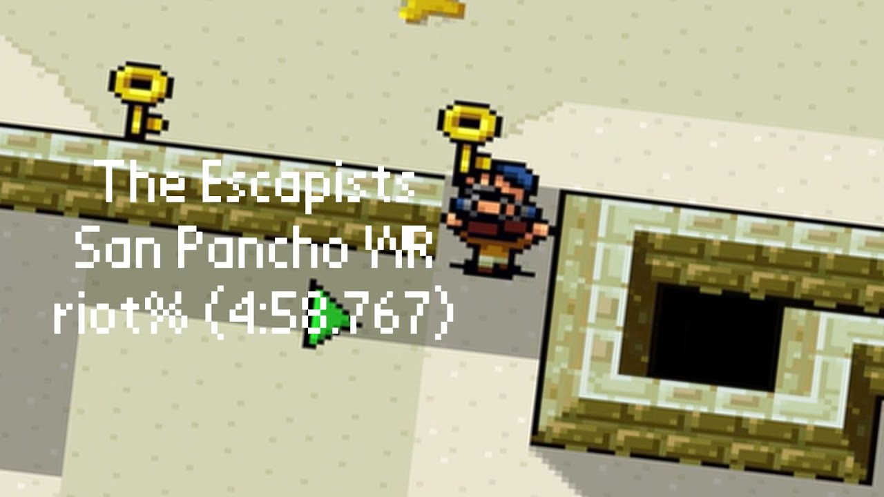The Escapists | San Pancho WR (4:58.767) Prison Takeover - YouTube