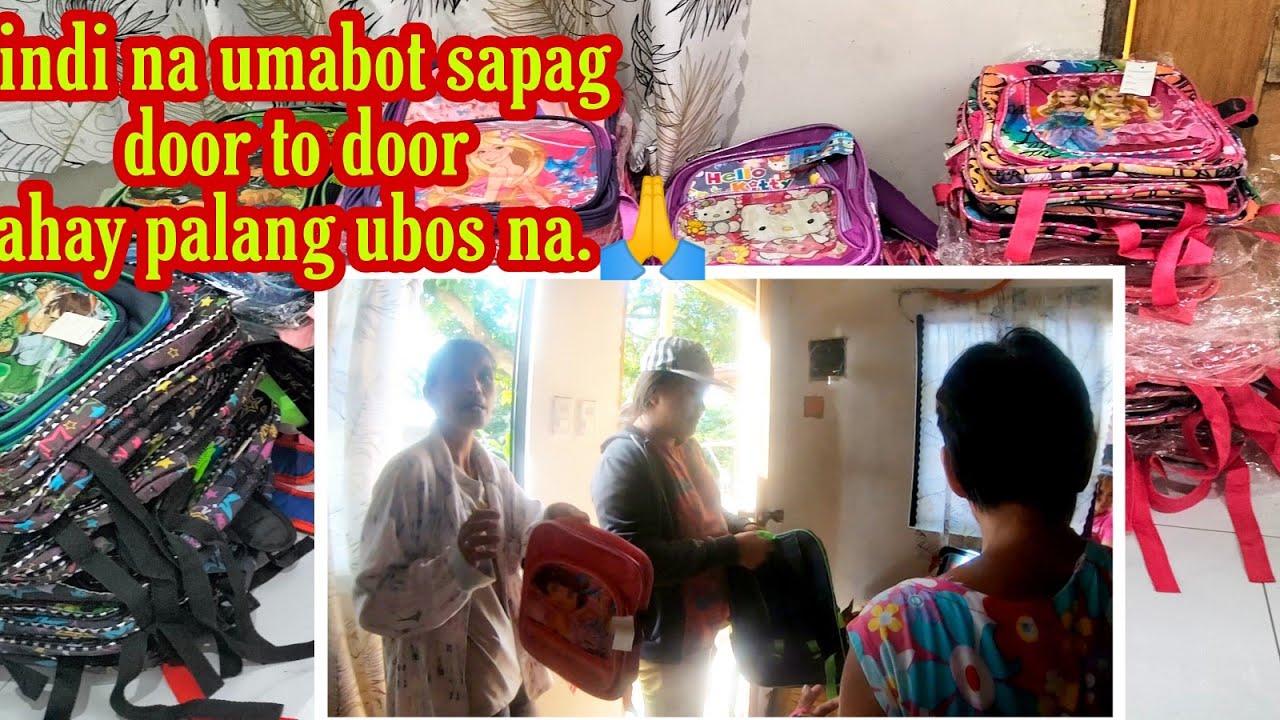 Pamimigay ng bag with school supplies sa mga Bata.thank you so much Po ...