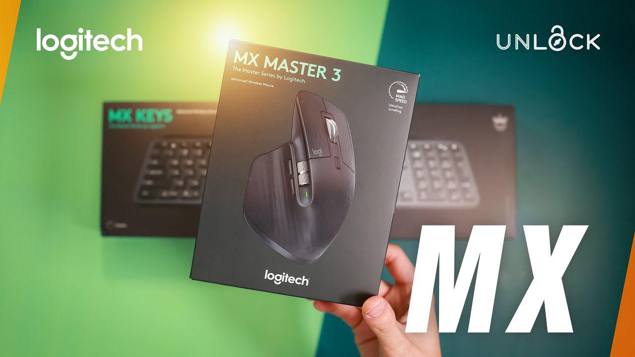 Logitech MX Keys MX Master 3 專業無線鍵盤滑鼠體驗 | #UNLOCK PK #開箱評測 - YouTube
