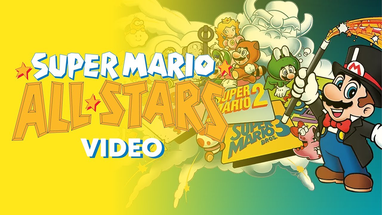 Nintendo Super Mario All Stars Video || 90s Promotional VHS - YouTube