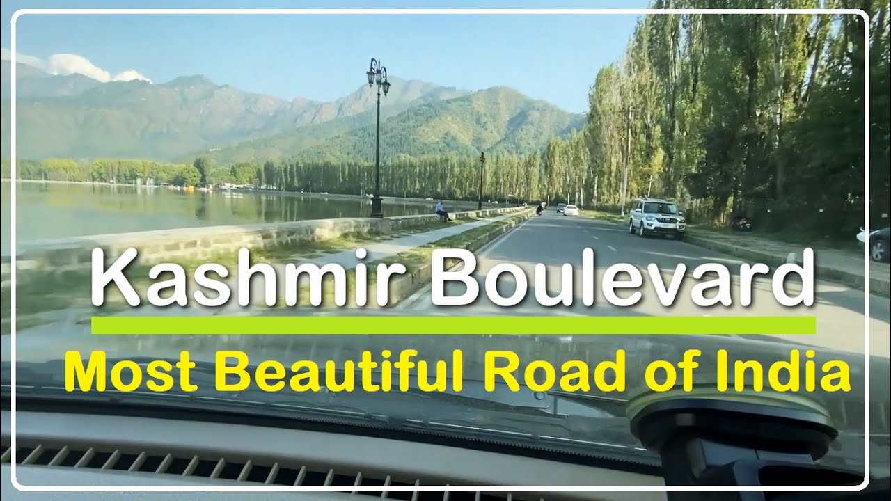 Boulevard Road Srinagar | Kashmir Boulevard | Most Beautiful Road of ...