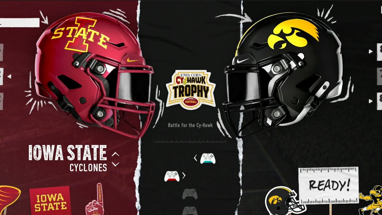 FIRST Impressions: EA College Football 25 Iowa vs. Iowa State - YouTube