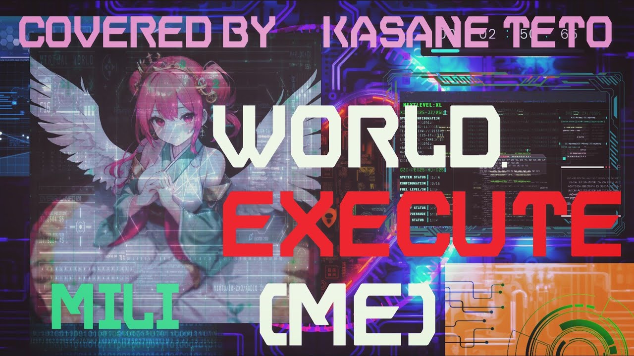 【SynthesizerV AI Cover】world.execute(me); / Mili【Kasane Teto】 - YouTube