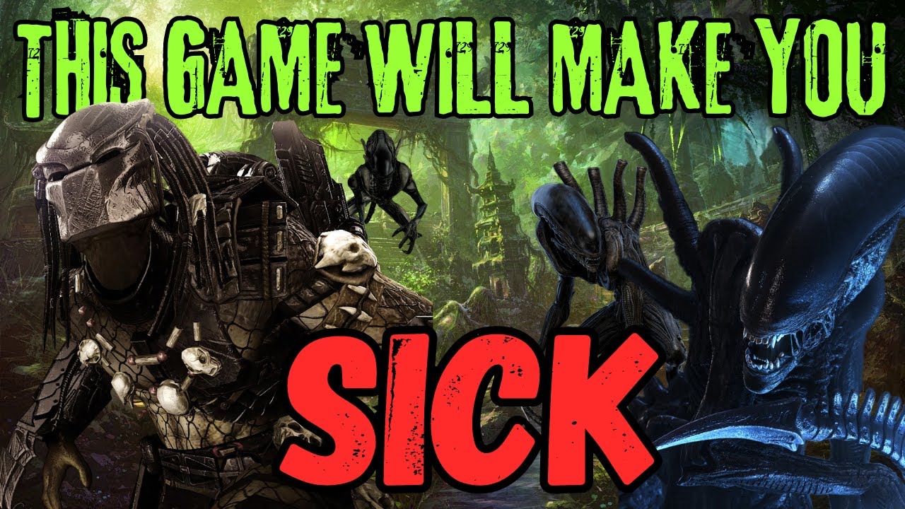 This video game WILL MAKE YOU THROW UP: Aliens VS Predator (2010) - YouTube