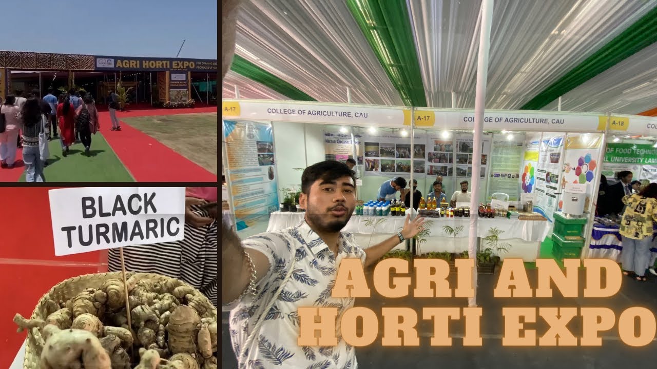 AGRI AND HORTI EXPO ll IMPHAL ll MANIPUR - lets go organic - YouTube
