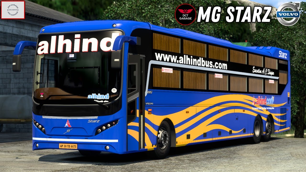 🔥💝INDIA'S MOST LUXURIOUS BUS , VOLVO MG STARZ💥💓💗 - YouTube