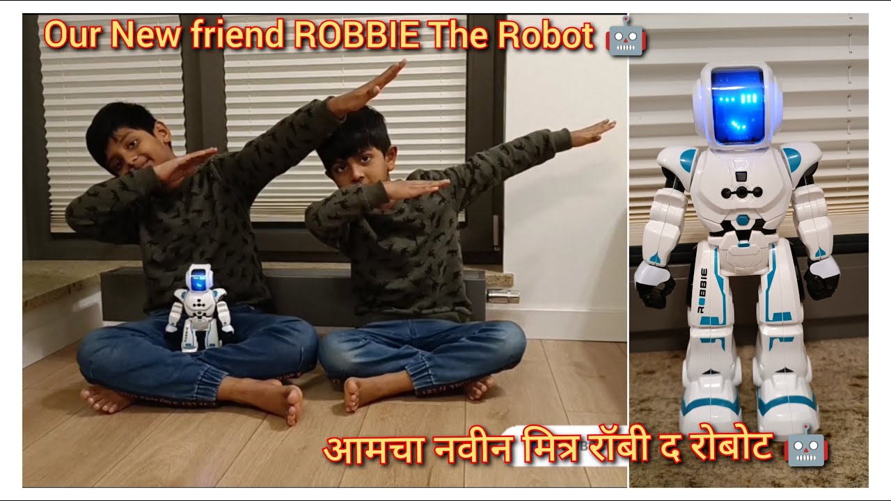 ||Our new Friend Robbie the Dancing Robot||आमचा नवीन मित्र रॉबी द रोबोट ...
