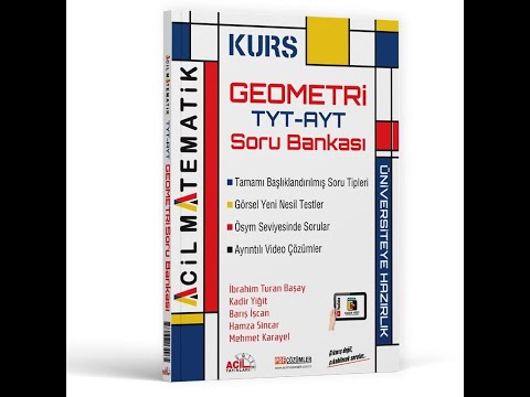 Acil Yayınları TYT AYT Geometri KURS Soru Bankası