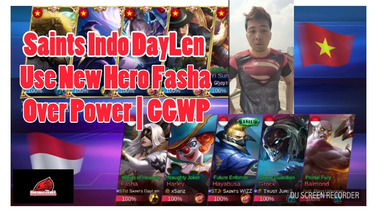 SAINTS INDO DayLen New Hero Fasha | Arena Kontes Indonesia vs Vietnam ...