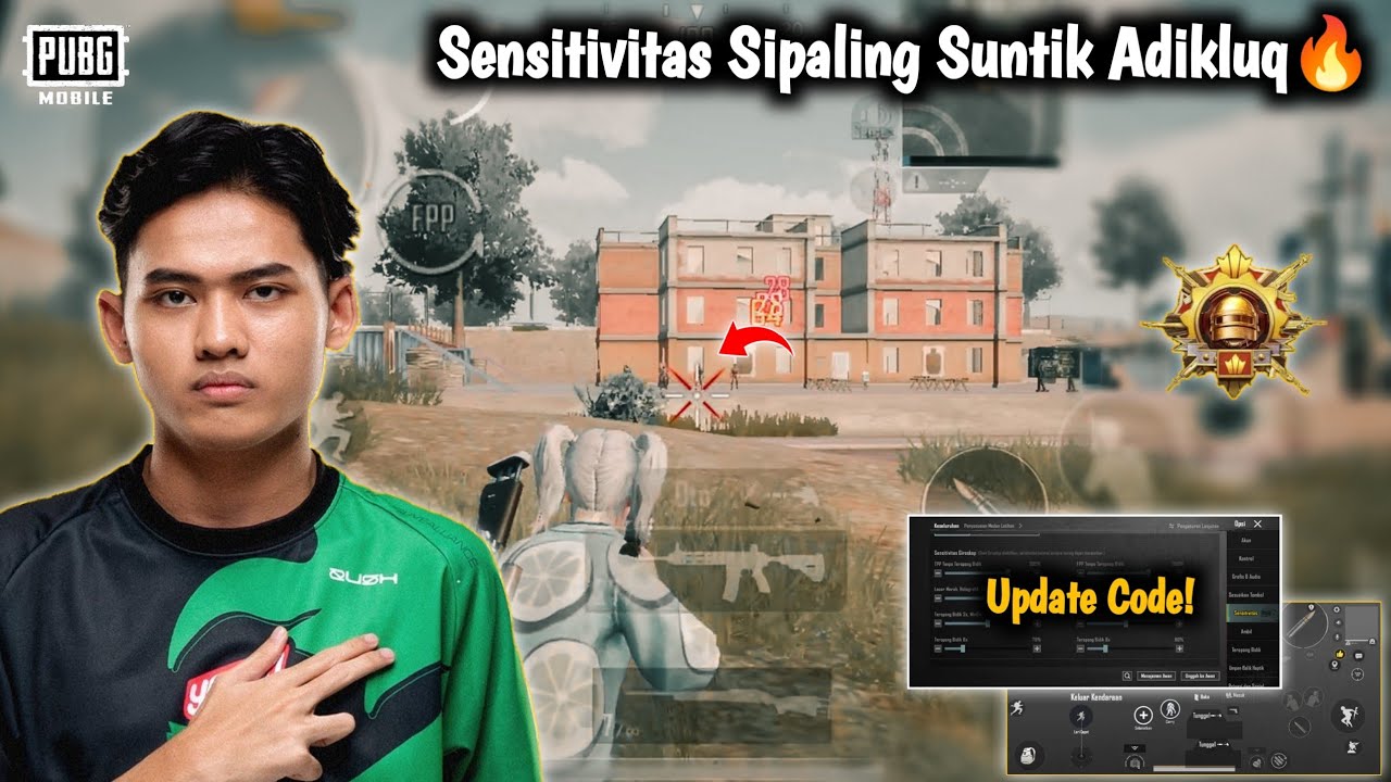 Sensitivitas PUBG Mobile Terbaik 2023 | Sensitivitas Adikluq Terbaru + Kode Layout PUBG 5 Jari ...