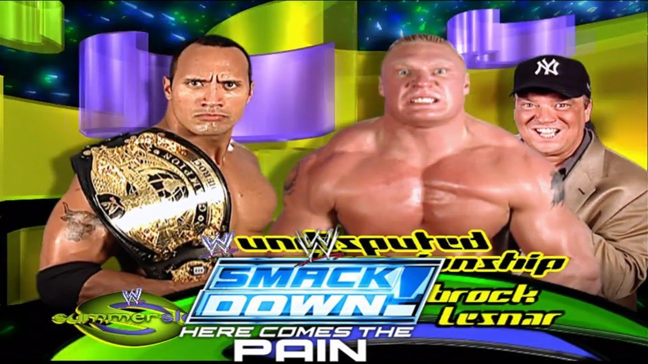 WWE Summerslam 2002 (WWE Here Comes The Pain) Tribute! - YouTube