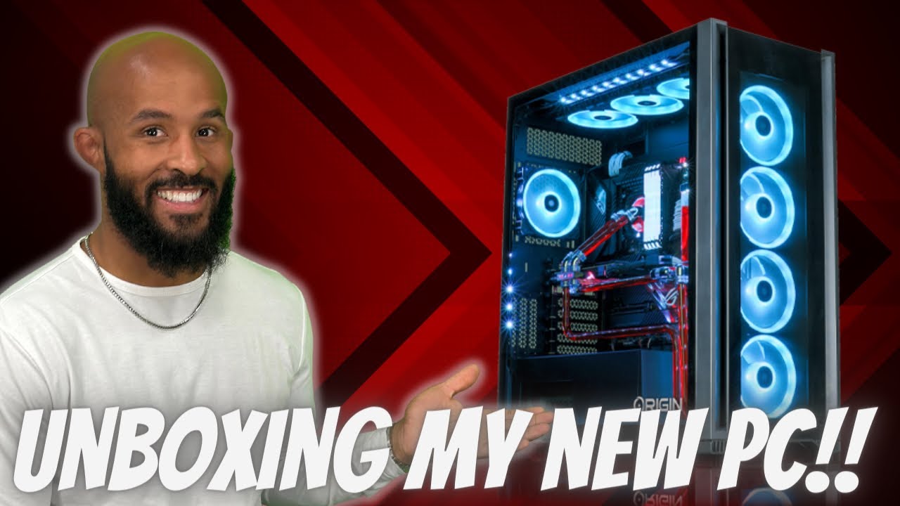 UNBOXING THIS BEAST ORIGIN GAMING PC!!! - YouTube