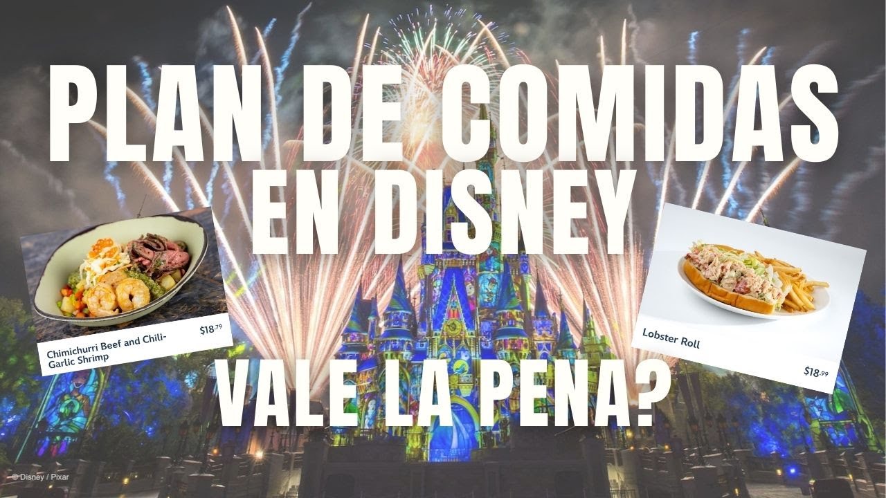 Vale la pena el PLAN DE COMIDAS en Disney World? 🤔 - YouTube