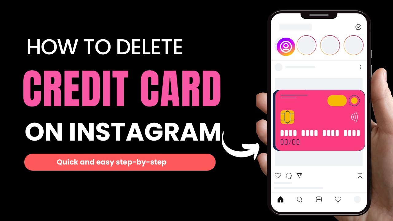 How to Delete credit card from Instagram - YouTube