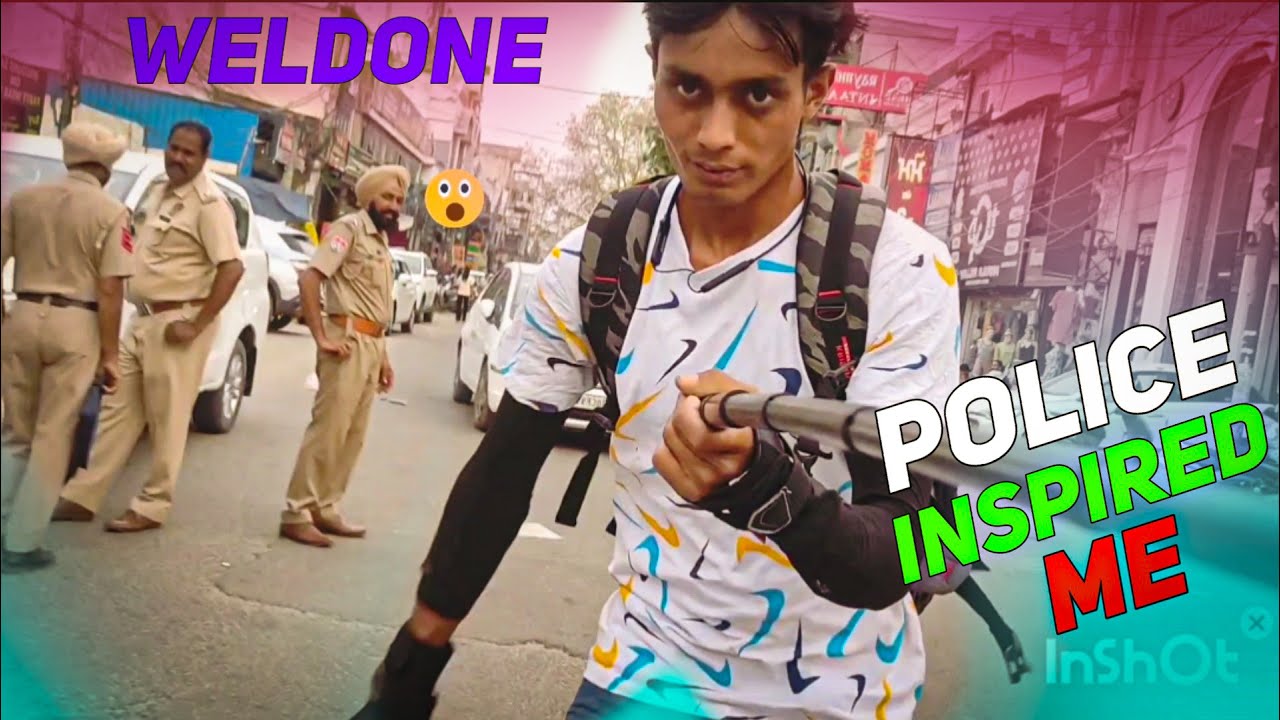 Police Got Inspired By Me| Police Reaction | Public Reaction | Girls ...