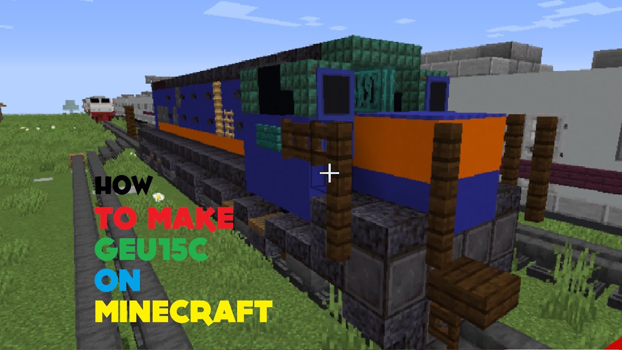 how to make geu15c pnr locomotive - YouTube