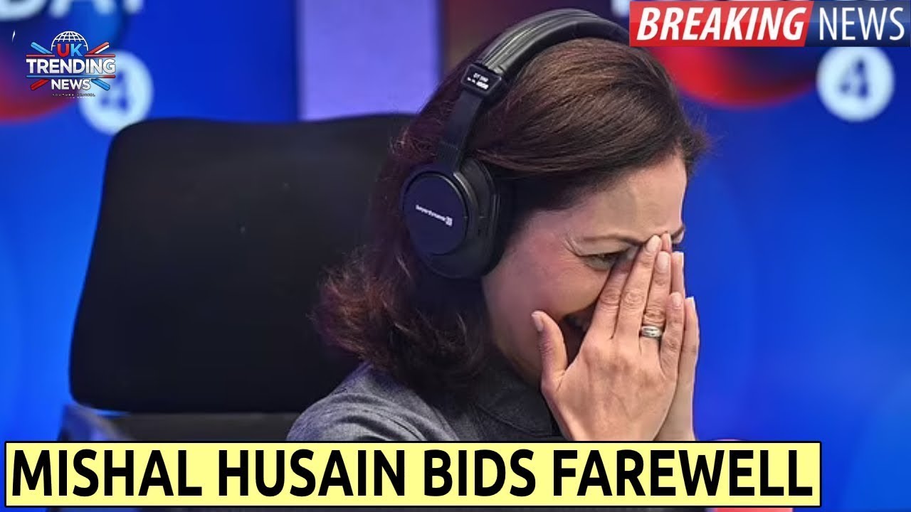 Mishal Husain finishes her last ever Today programme with an emotional ...
