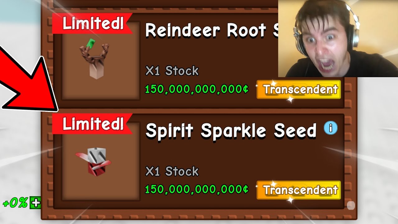 WHEN THE REINDEER ROOT AND SPIRIT SPARKLE SEED IS IN STOCK BUT... - YouTube