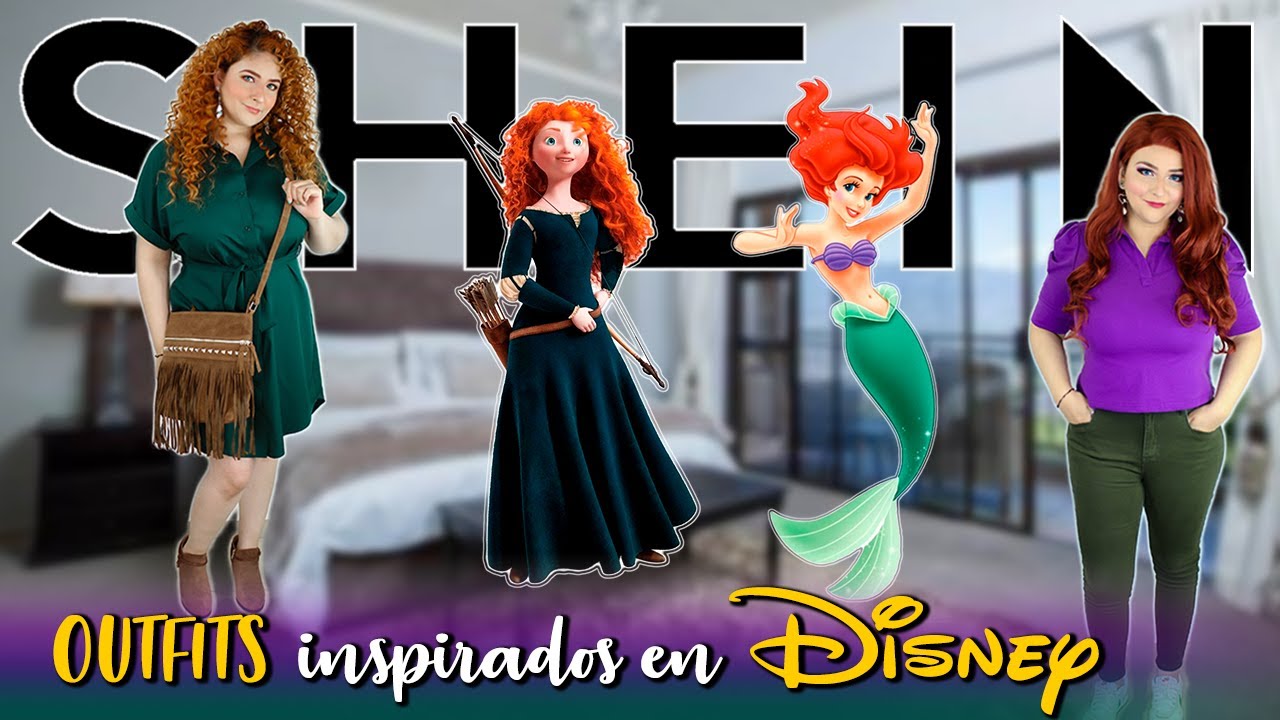 Outfits Inspirados en DISNEY Princesas SHEIN X - YouTube